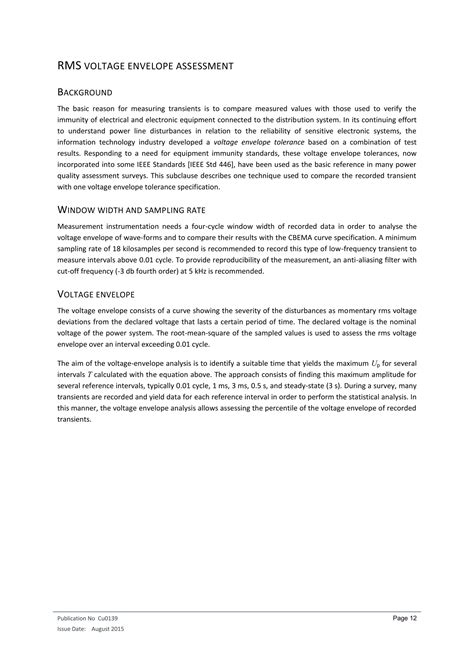 Transient Overvoltages And Currents Detection And Measurement Pdf