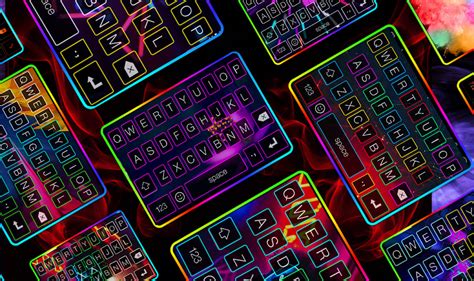 Neon Led Keyboard Rgb Colors For Android Download
