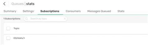 Publishing And Consuming Messages From Pubsub In A Qkdb Stats Process Solace