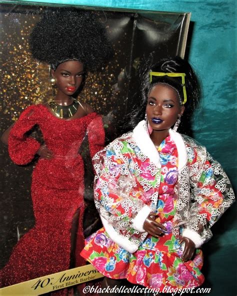 Black Doll Collecting Updated 40th Anniversary First Black Barbie