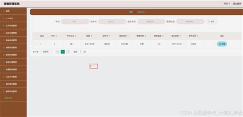 Springboot毕设 宿舍管理系统 程序论文 Csdn博客
