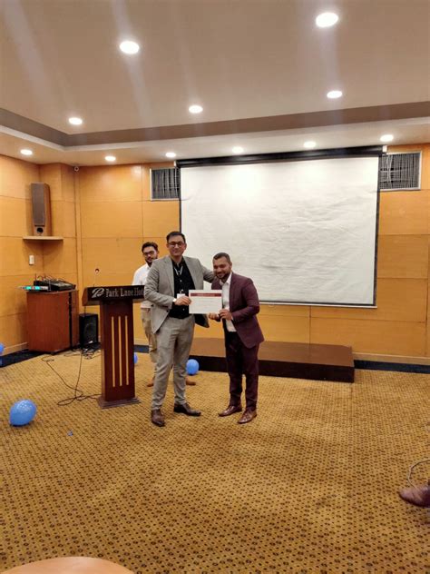 Muhammad Umer Butt On Linkedin Getting A Certificate Of Leadership Training Session From Sana