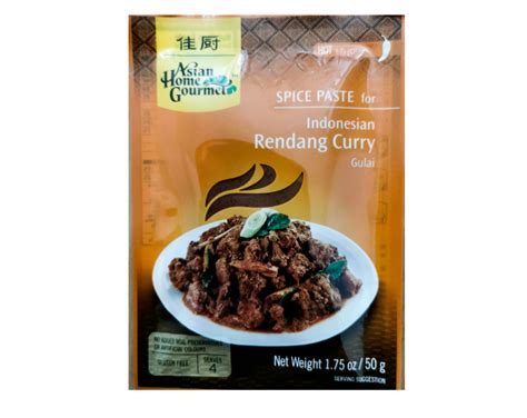 Asian Home Gourmet Indonesian Rendang Curry Hot £1 79