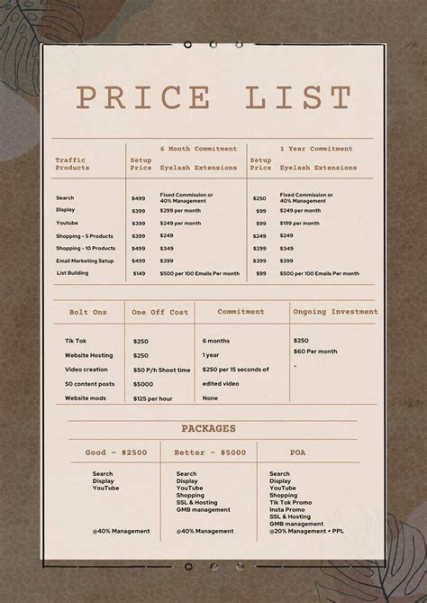 entry 111 by fareshafauzi for convert excel sheet to pricelist freelancer