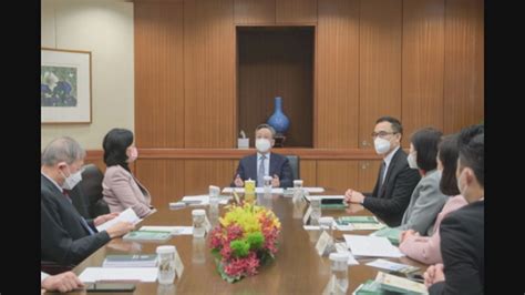 新民黨到訪澳門與賀一誠會面 Now 新聞