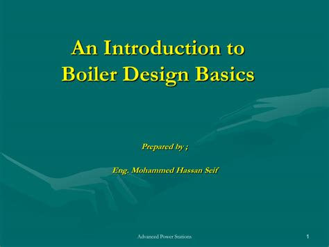 Boiler Design Basics An Introduction