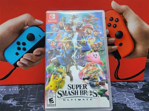 Nintendo Switch Super Smash Bros Ultimate Standard Ed Usa On Carousell