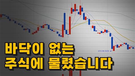 신저가 뚫고 내려가는 주식 물렸을 때 어떻게 하죠 Youtube