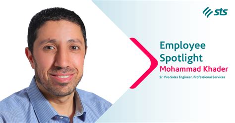 meet mohammad khader sts specialized technical services facebook