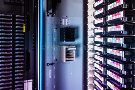 Detail Of Hard Disk Array Stock Photo Image Of Datacenter
