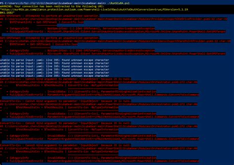 Get Spotenant Attempted To Perform An Unauthorized Operation · Issue 10 · Cisagov Scubagear