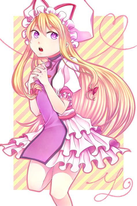 Yakumo Yukari And Yakumo Yukari Touhou Drawn By Aotuki Danbooru