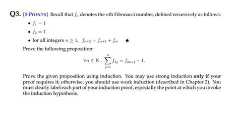 solved q3 [5 points recall that fdenotes the nth fibonacci