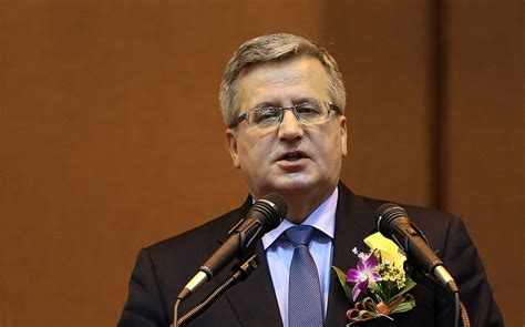 Komorowski O Ukrainie Konflikt Może Być W Każdej Chwili Odmrożony