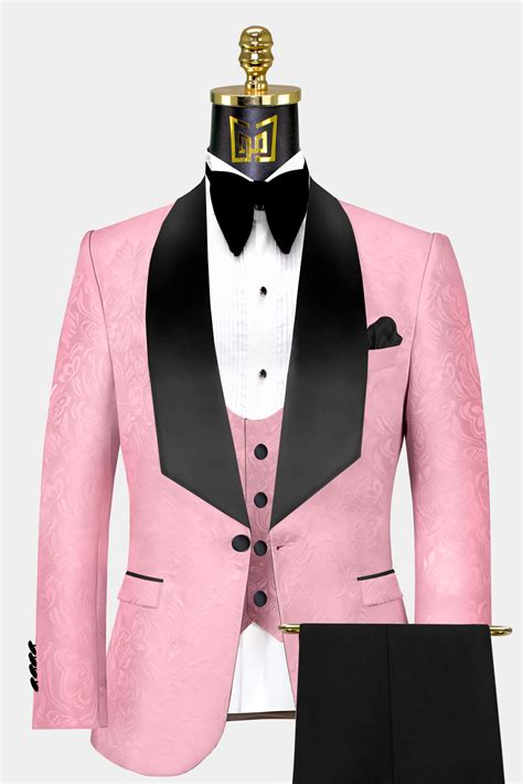 Pink Wedding Suits And Grooms Tuxedos Gentlemans Guru