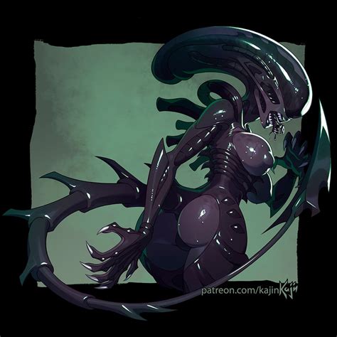 Xenomorph Alien Drawn By Kajinkajinman Danbooru