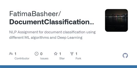 Github Fatimabasheer Documentclassification Bbcnews Nlp Assignment For Document