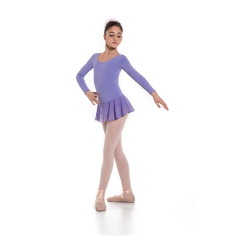 Leotard Dress For Girls Sheddo Model 114c Flamencista