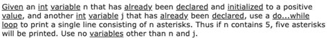 Solved Write A For Loop That Prints The Odd Integers 11