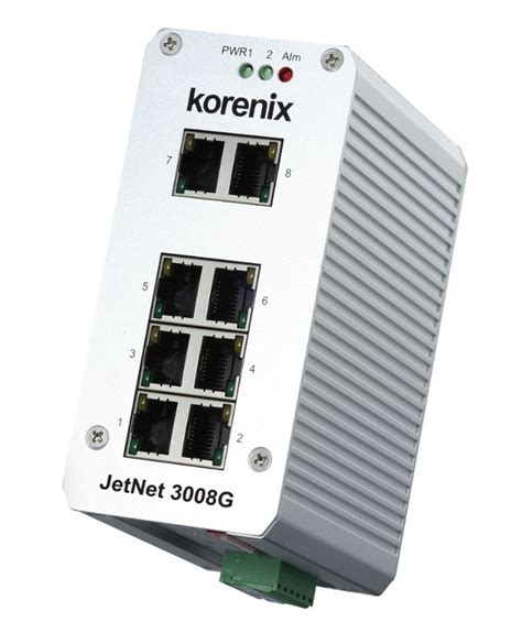 DIN Rail Mount Industrial Ethernet Switches BOSCOM