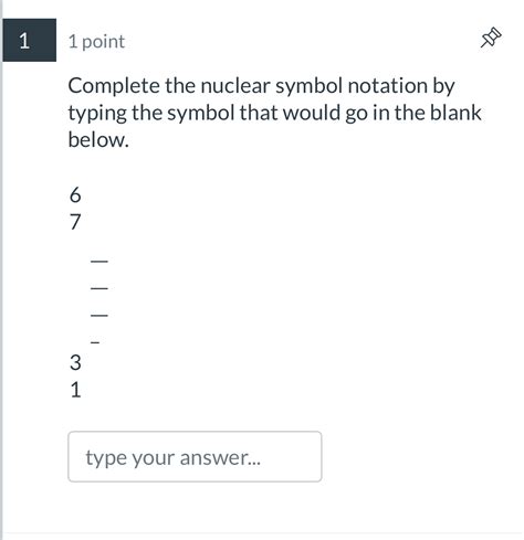 11 ﻿pointcomplete The Nuclear Symbol Notation By