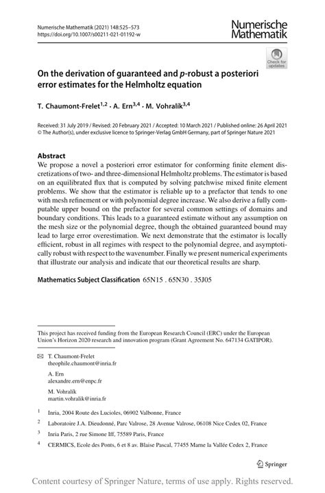 On The Derivation Of Guaranteed And P Robust A Posteriori Error Estimates For The Helmholtz