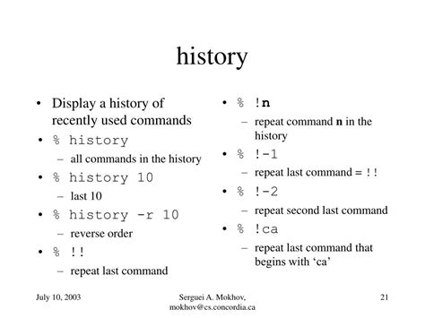 Ppt Unix Commands Powerpoint Presentation Free Download Id159630