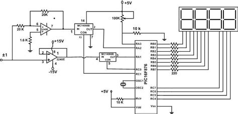 Circuit Diagram Of The Display System Download Scientific Diagram