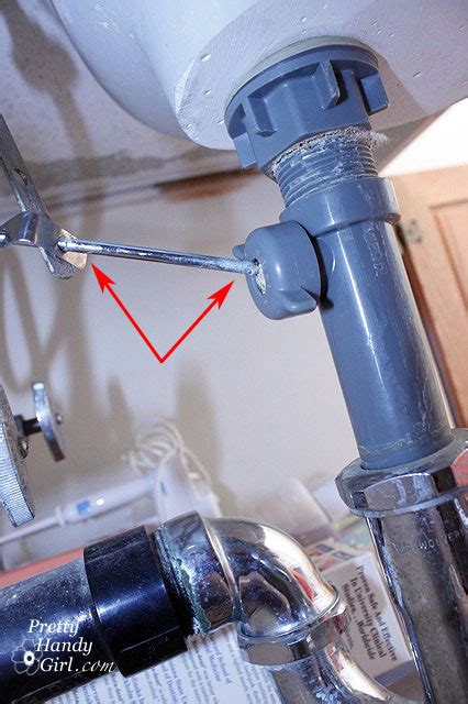 Repairing A Pop Up Sink Drain Pretty Handy Girl