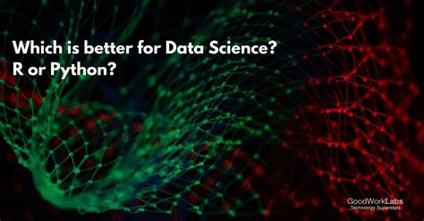 r or python language for data science which one is better r datascience
