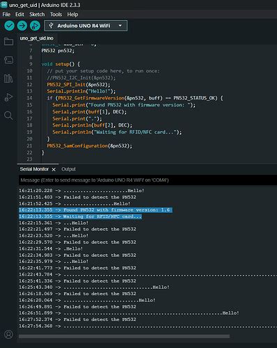 Arduino Uno R4 Wifi With Pn532 Nfc Hat General Electronics Arduino