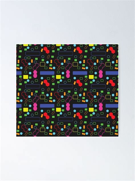 Different Shape Fill Color Outline Color Poster For Sale By SKDesign Redbubble