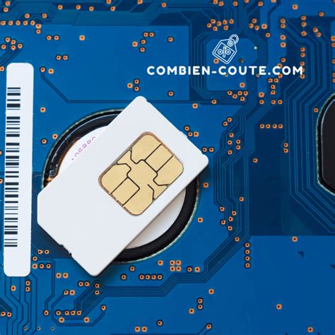 Combien Co Te Une Carte Sim
