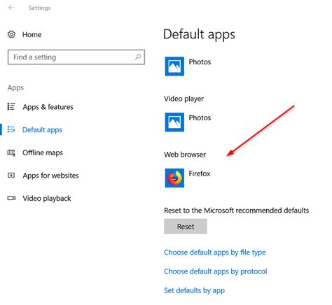 I Want Firefox As Default Browser Solved Windows 10 Forums