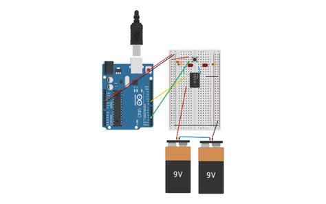 circuit design hunt spdt relay arduino tinkercad
