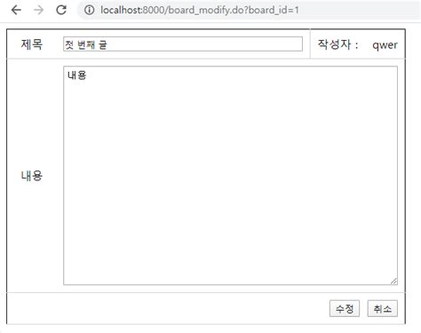 Intellij Jsp Mvc 패턴을 이용한 로그인 게시판 예제 Aells Note