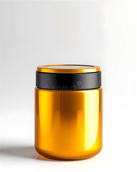 Golden Shiny Glass Isolated On Light Background Stock Illustration Illustration Of Ceramic