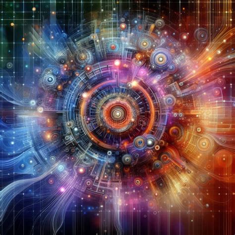 Data And Machine Learning Abstract Concept Stock Illustration Illustration Of Communication