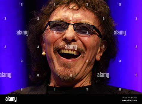 Black Sabbath Guitarist Tony Iommi During The Launch Event For Black