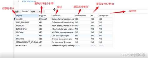 mysql存储引擎有哪些 csdn博客
