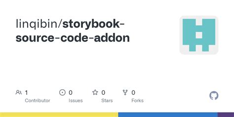 GitHub Linqibin Storybook Source Code Addon