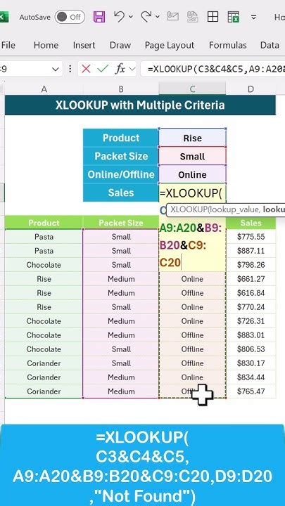 Xlookup With Multiple Criteria In Excel Exceltips Excelformula