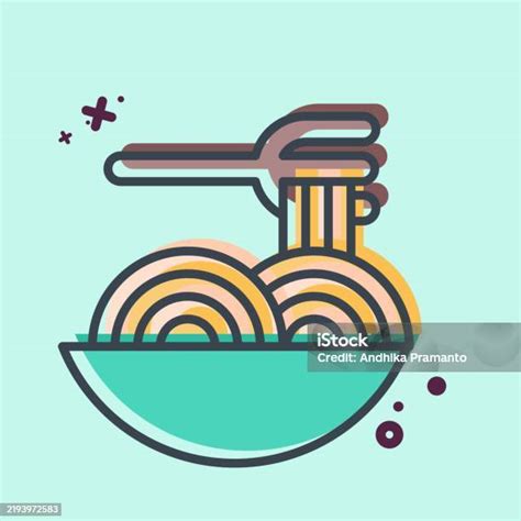 아이콘 스파게티 레스토랑 기호와 관련이 있습니다 Mbe 스타일 디자인 편집 가능 건강한 식생활에 대한 스톡 벡터 아트 및 기타 이미지 건강한 식생활 고기 낙서 드로잉