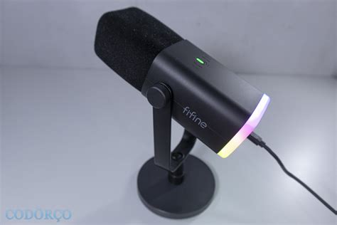 Análise - Microfone Dinâmico Fifine AM8 - CODORCO