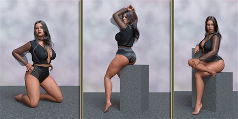 Glamorous Poses For Genesis 9 And Nd Glamorous Shapes Daz 3d