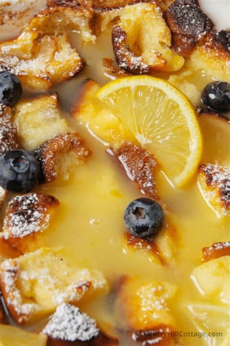Lemon Bread Pudding Sauce
