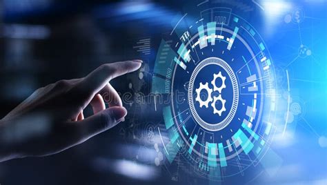 Automation Business And Industrial Process Workflow Optimisation Software Development Concept