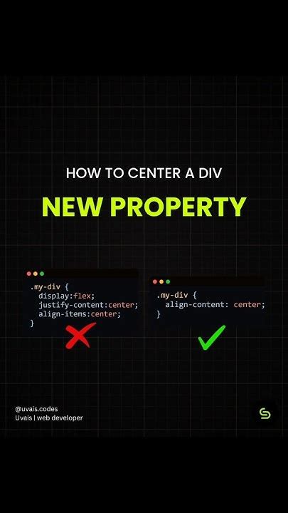 Center Your Div With This One New Property Trick Feedshorts Coding Cssanimation