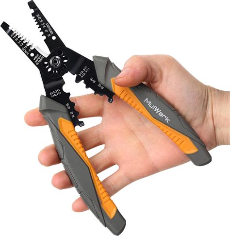 Mulwark 3 In 1 Automatic Self Adjusting Wire Strippercuttercrimper 8