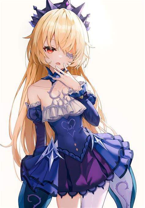 Fischl Genshin Impact Image By Yeolyeo Zerochan Anime Image Board